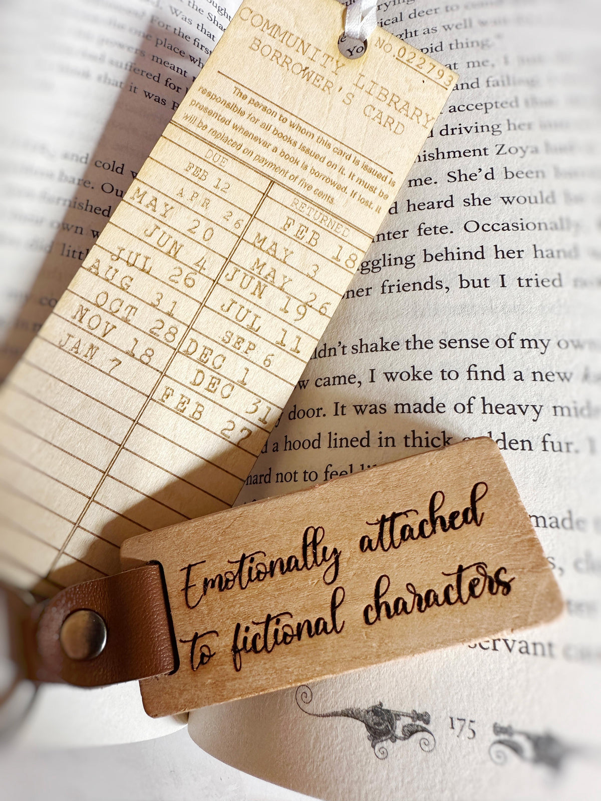Bookmark, Keychain reader combo, custom bookmark, custom keychain, rea ...
